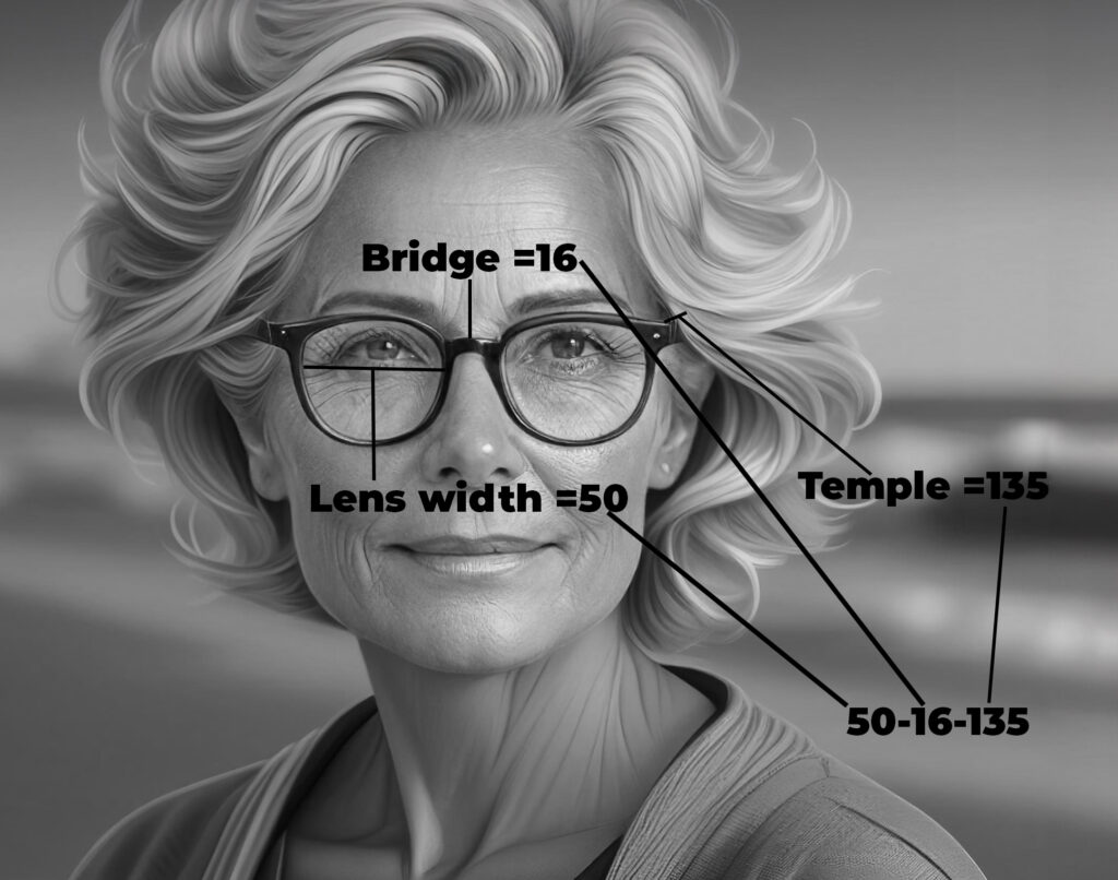 Frame Fiesta Eyeglass Frame Size Guide - framefiesta.com