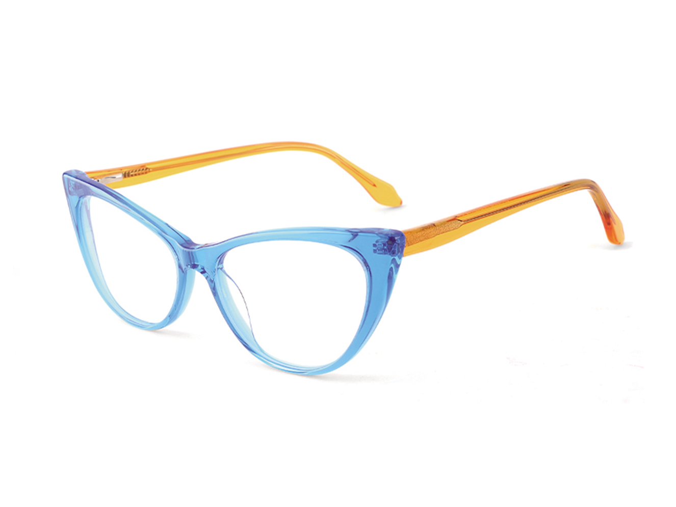 Buy Sunrise Splash Yellow Eyeglasses for Women | Frame Fiesta
